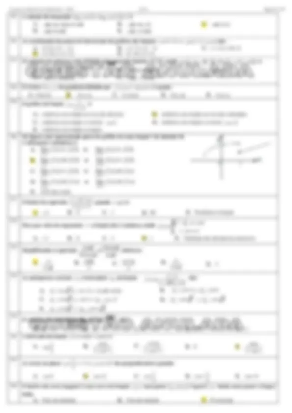 Exame de admissão UEM | Provas Matemática Elementar | Docsity