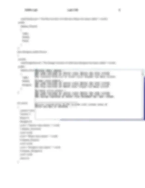 OOP Lab 1 Solutions - Create a class vehicle that has two data members | Assignments Object ...