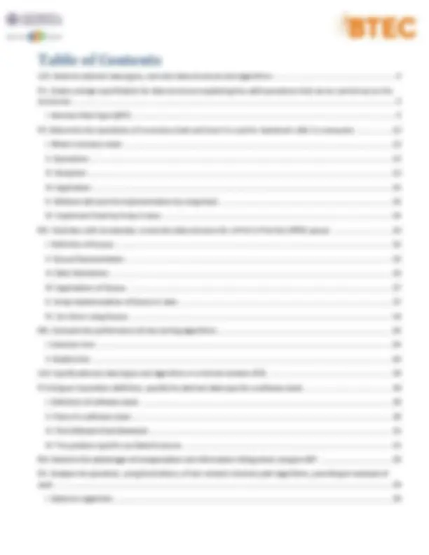 Assignment 1 Data Structure And Algorithm Assignments Data Structures And Algorithms Docsity