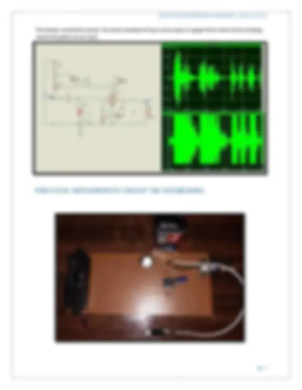 design an audio amplifier | Assignments Analog Electronics | Docsity