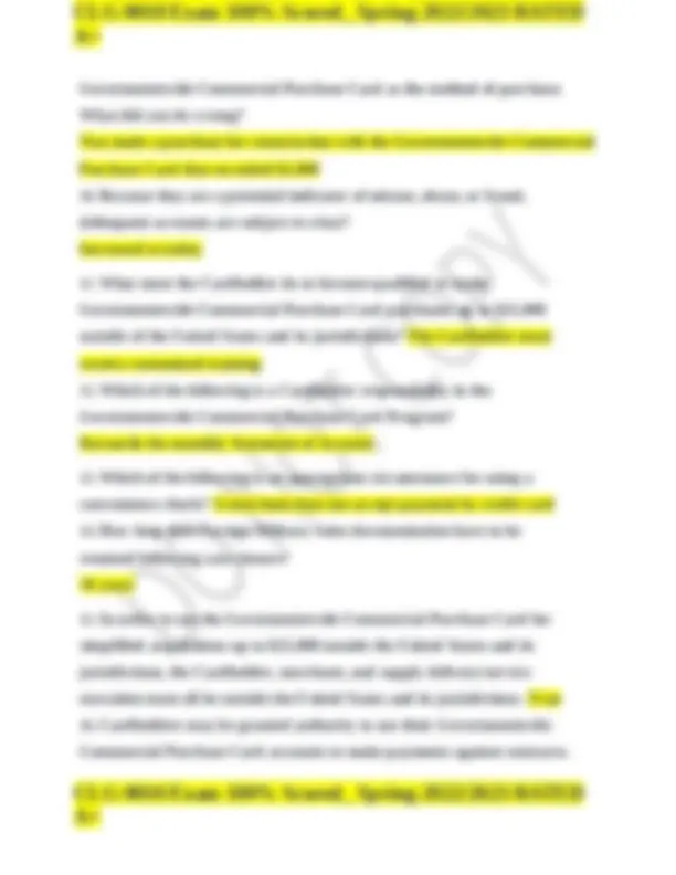 CLG 0010 Exam 100% Scored_ Spring 2022/2023 RATED A+ | Exams Nursing ...