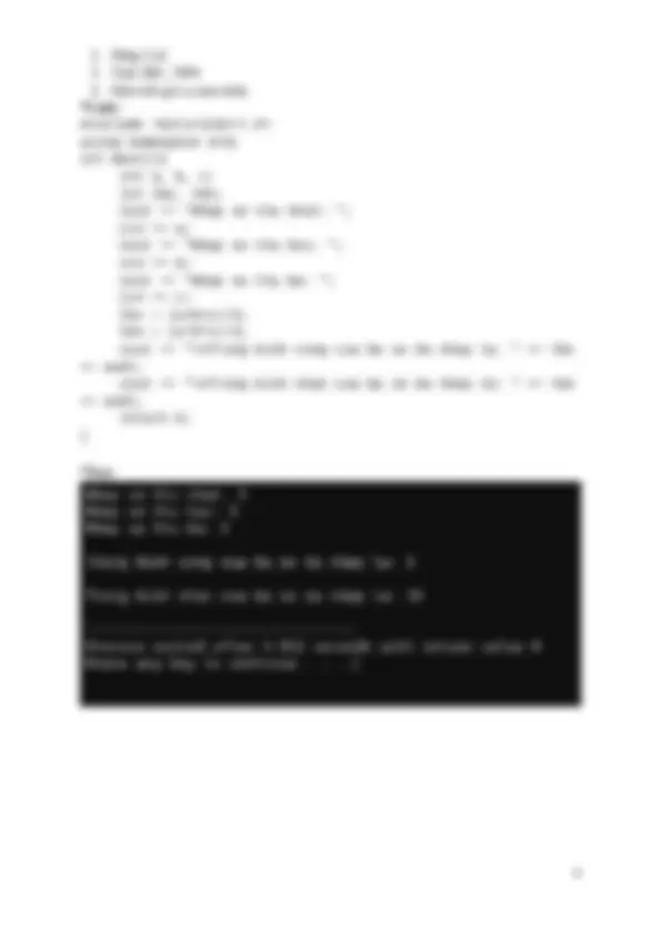 [Bài tập lớn] Kỹ thuật cơ sở lập trình - ĐỀ 46 | Study Guides, Projects, Research C programming ...