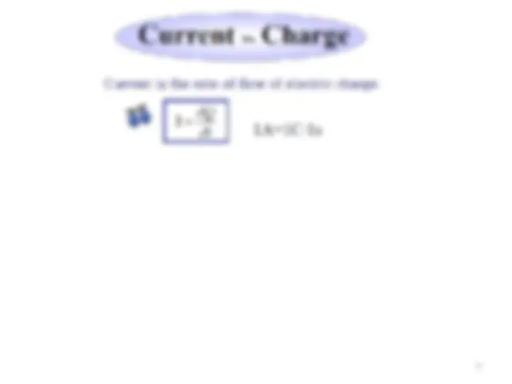 Basic concept of current, charge, voltage | Lecture notes Electrical ...