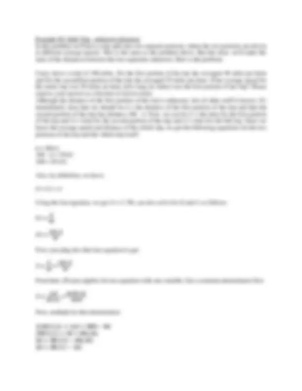 Distance = Rate x Time Notes A common Algebra I topic that ... | Exams ...