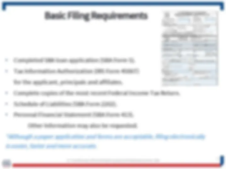 SBA's Economic Injury Disaster Loan | Study notes Business | Docsity