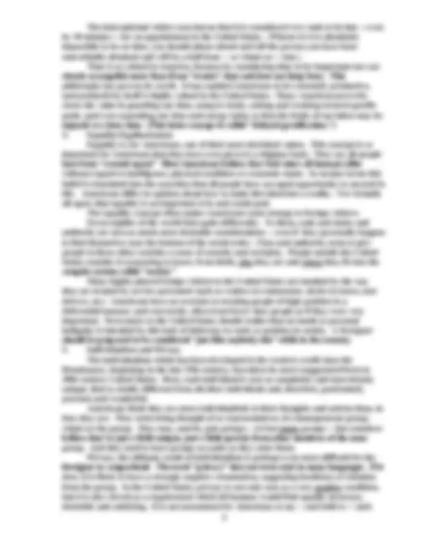 THE VALUES AMERICANS LIVE BY BY L. ROBERT KOHLS ... | Summaries ...