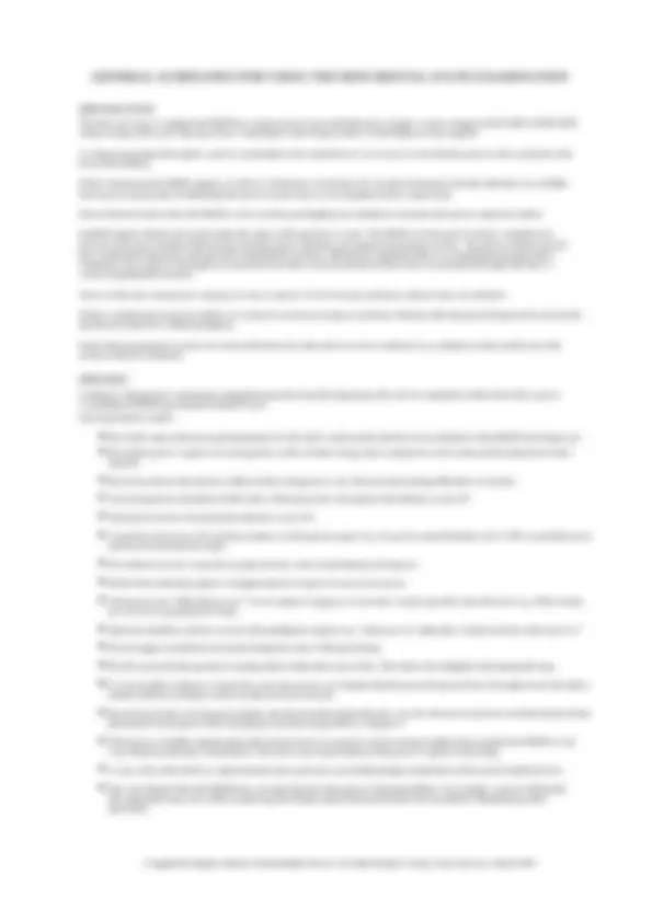 Mini-Mental State Examination (MMSE): Assessing Cognitive Function in ...