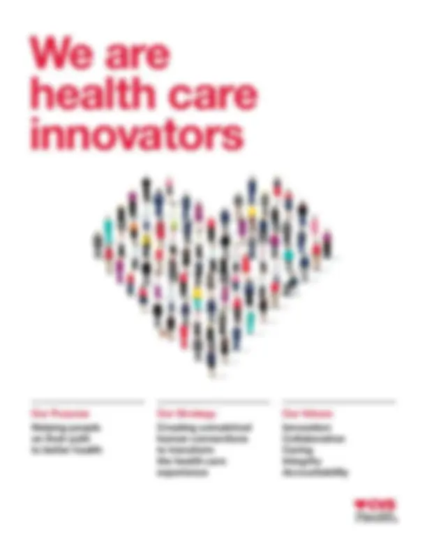 CVS Health Code of Conduct | Schemes and Mind Maps Business | Docsity