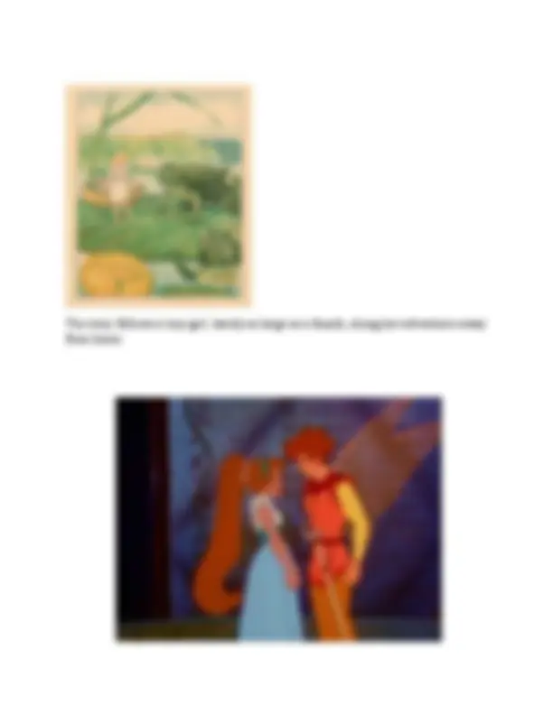 Thumbelina Story and Adaptations | Schemes and Mind Maps Russian | Docsity