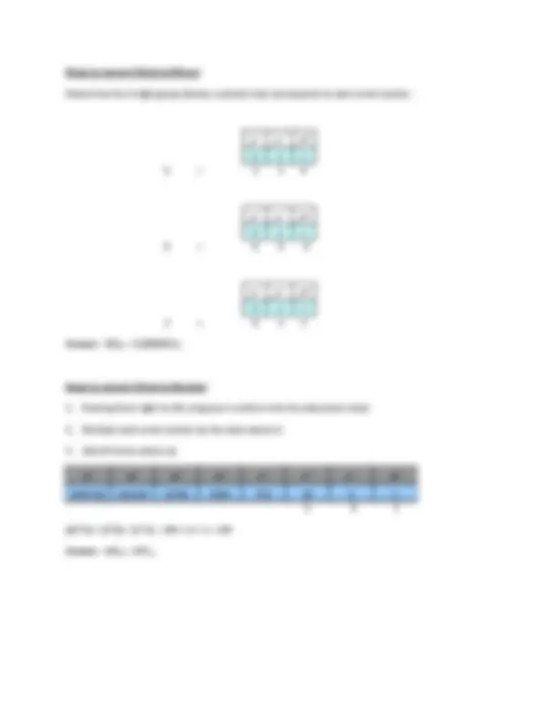 Binary Placement Chart 2 10 2⁹ 2⁸ 2⁷ 2⁶ 2⁵ 2⁴ ... | Lecture notes ...