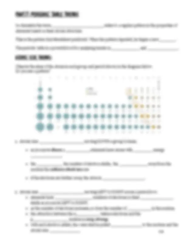 Book 2: Atoms, The Periodic Table & Bohr Models | Study notes Chemistry ...