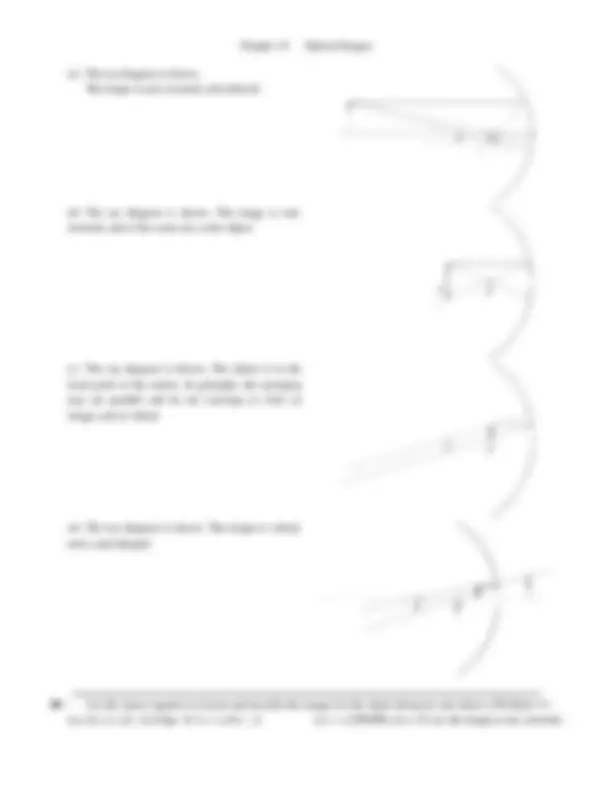 CHAPTER 34 Optical Images | Lecture notes Law | Docsity