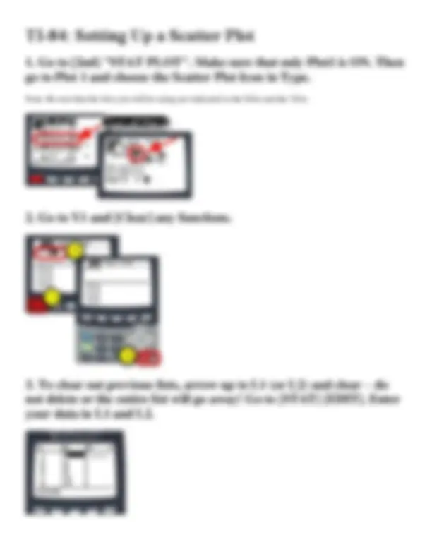 TI-84: Least Squares Regression Line (LSRL) | Study notes Applied ...