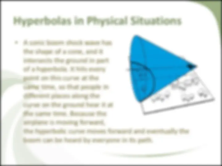 11.3 The Hyperbola | Exercises Astronomy | Docsity