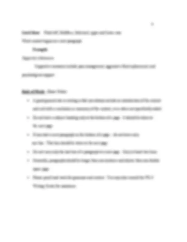 7th Edition APA Format Information | Lecture notes Nursing | Docsity