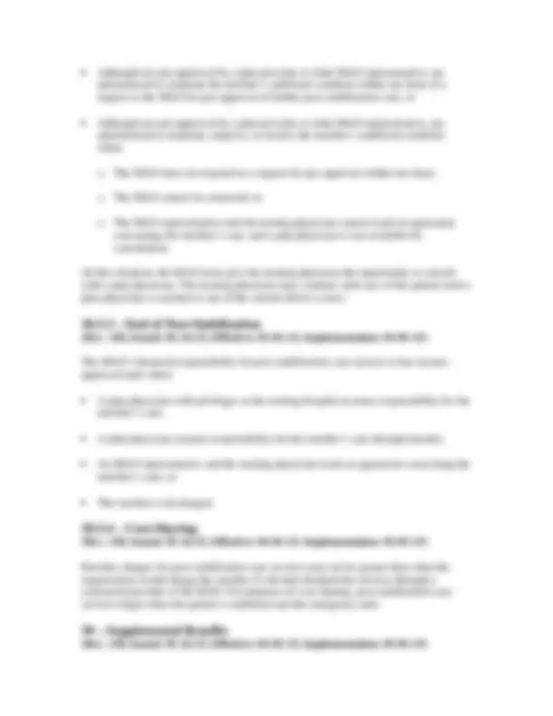 Medicare Managed Care Manual Chapter 4 | Study notes Nursing | Docsity