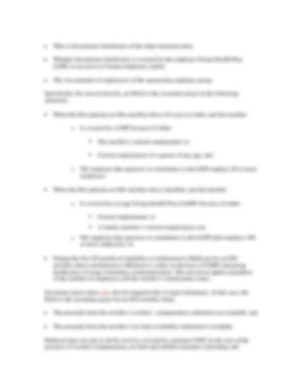 Medicare Managed Care Manual Chapter 4 | Study notes Nursing | Docsity