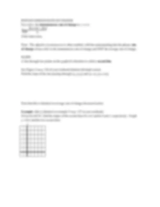 Section 3.1 Rate of change and Slope | Slides Algebra | Docsity