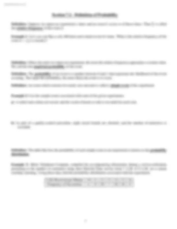 Section 7.1 | Slides Business | Docsity