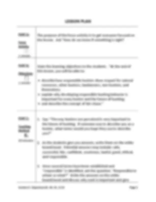 INSTRUCTOR GUIDE LESSON 5: ETHICS & RESPONSIBILITY | Schemes and Mind ...