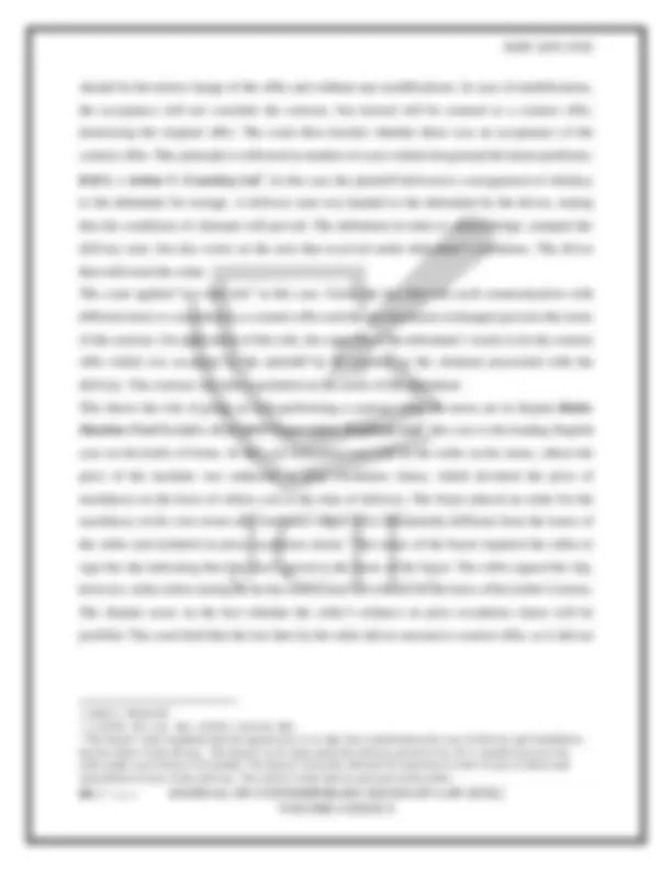 BATTLE OF FORMS | Study notes Law | Docsity