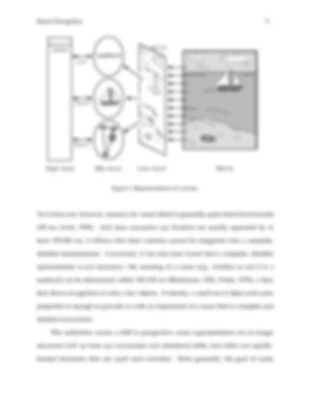 Scene Perception | Exams Psychology | Docsity