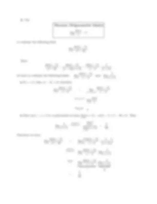 Exam 2 1. Find an equation of the line perpendicular to the ... | Summaries Calculus | Docsity