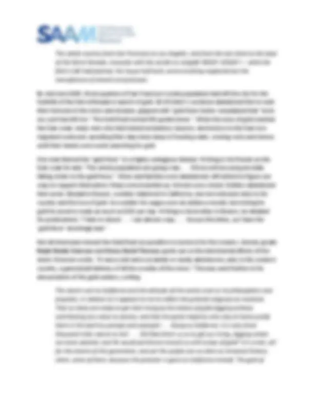 The Gold Rush and Westward Expansion | Summaries History | Docsity