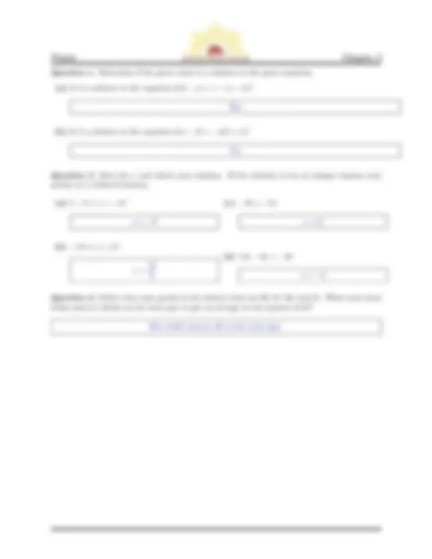 Chapter 1 Question 1. Evaluate the following expressions. (a ...