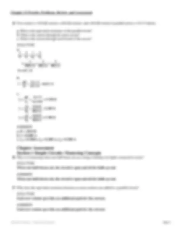 Section 1 Simple Circuits: Practice Problems | Exercises Circuit Theory ...