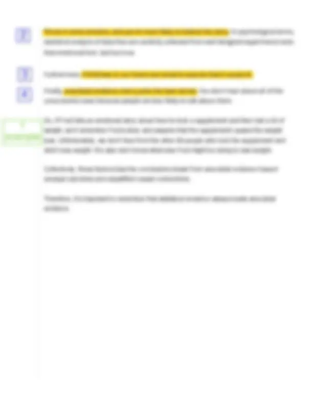 Learn How Anecdotal Evidence Can Trick You! | Summaries Statistics ...