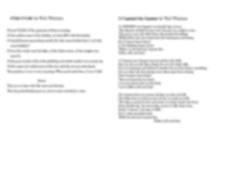 Sophomore Poetry Packet Summer Reading | Exams Poetry | Docsity
