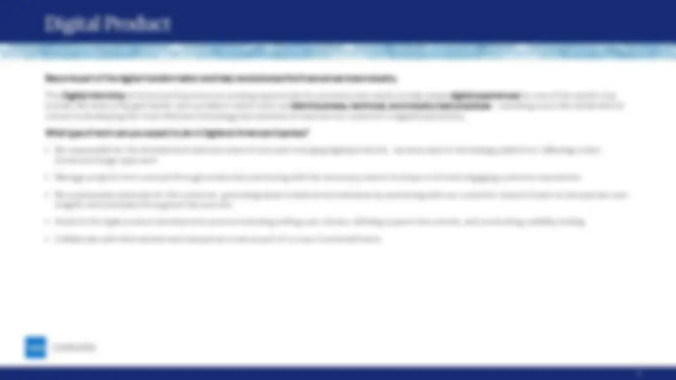 American Express Discovery Program | Summaries Business | Docsity