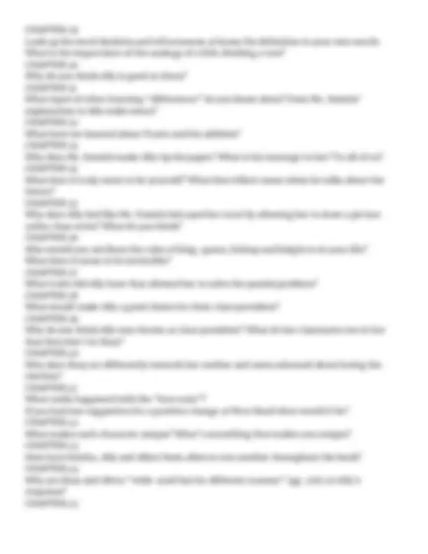 Fish in a Tree Discussion questions CHAPTER 1 List three ... | Schemes ...