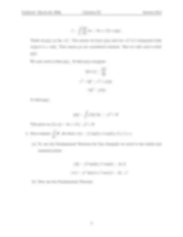 16.3 - The Fundamental Theorem for Line Integrals | Schemes and Mind Maps Calculus | Docsity
