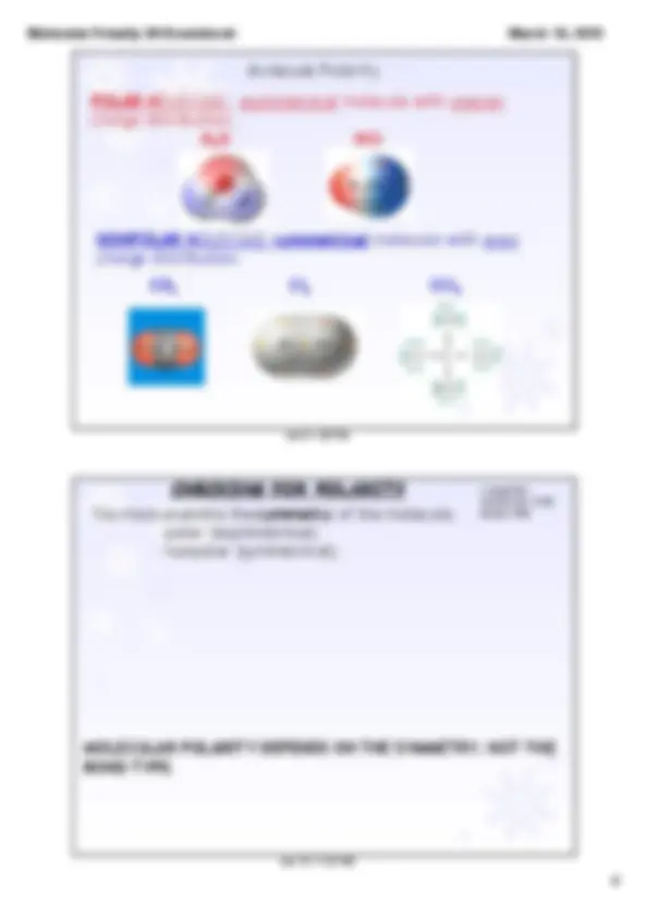 Molecular Polarity 2019.notebook | Study notes Molecular Chemistry ...