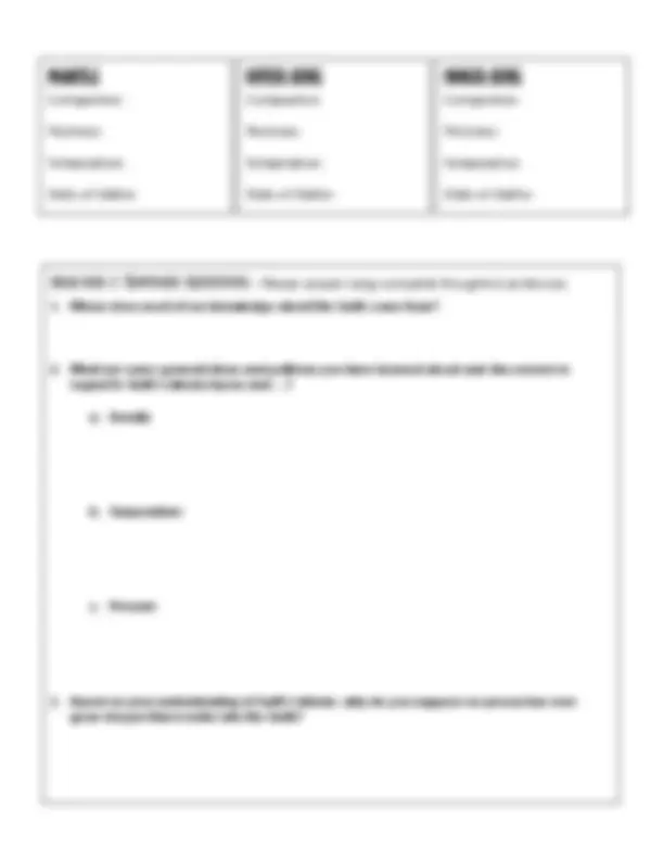 Make an Earth's Layer's Foldable! | Lecture notes Earth Sciences | Docsity
