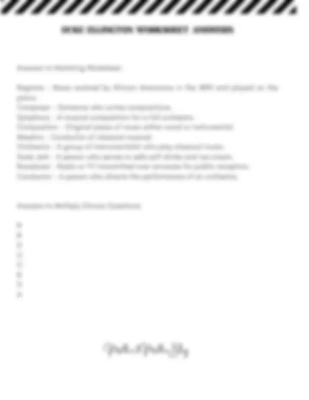 Duke Ellington Black History Facts | Exams History | Docsity