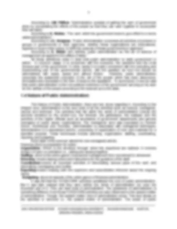 INTRODUCTION TO PUBLIC ADMINISTRATION | Slides Introduction to Public ...