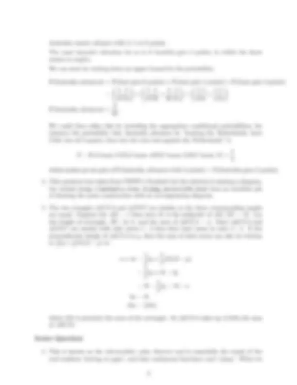 Mathematics Enrichment Club Solution Sheet 7 | Summaries Mathematics | Docsity