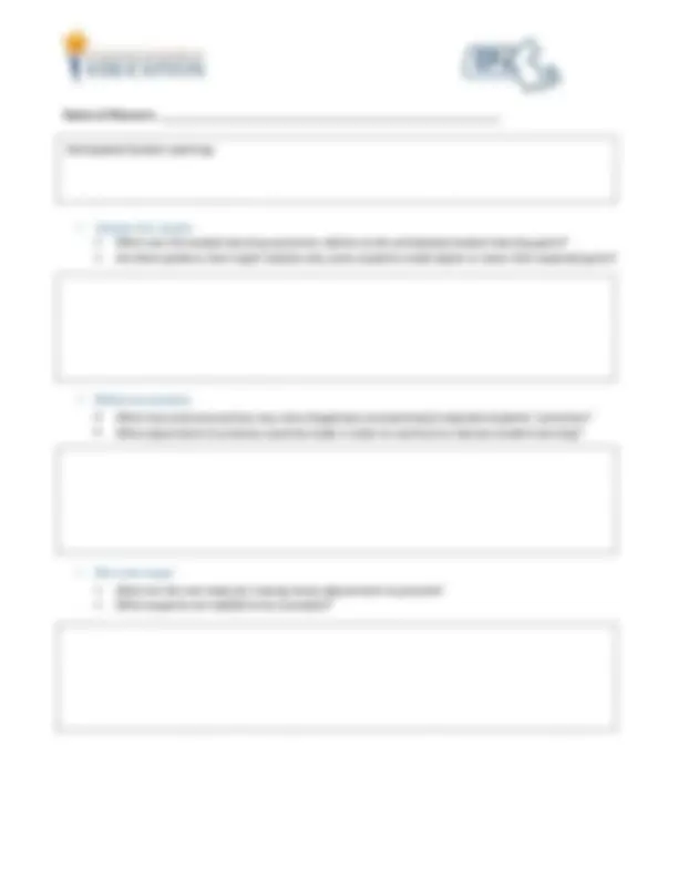 Using Measures of Student Learning in CAP | Summaries English | Docsity