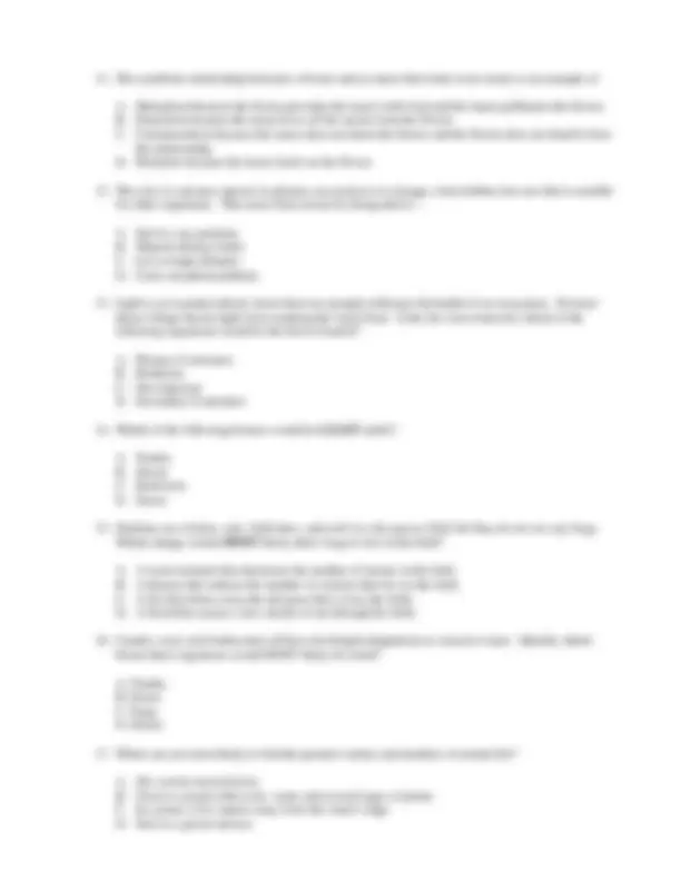 Biodiversity Exam Questions and Answers | Study notes Environmental ...