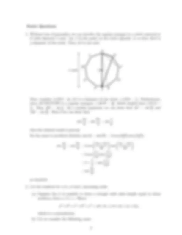 Mathematics Enrichment Club: Problem Sheet 14 Solutions | Summaries ...