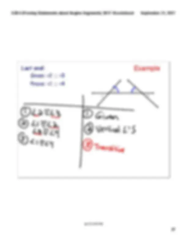 Proving Statements about Angles-Segments | Schemes and Mind Maps ...