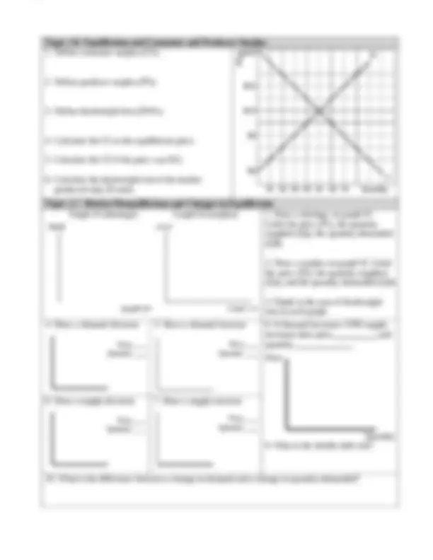 Micro-economics demand and supply | Exercises Economics | Docsity