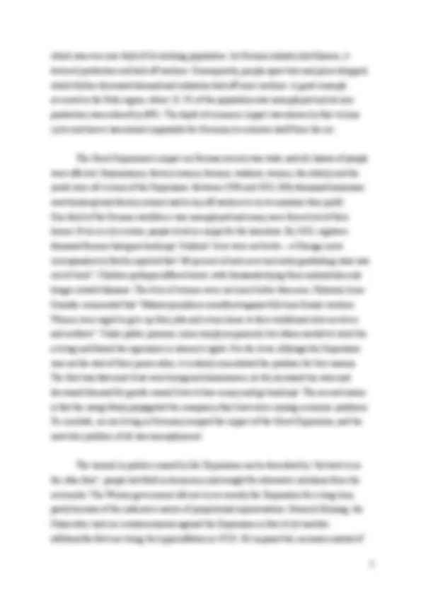 How significant was the impact of the Great Depression on Germany from ...