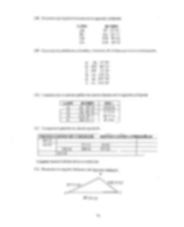 PROBLEMAS RESUELTOS DE TOPOGRAFIA | Ejercicios de Topografía | Docsity