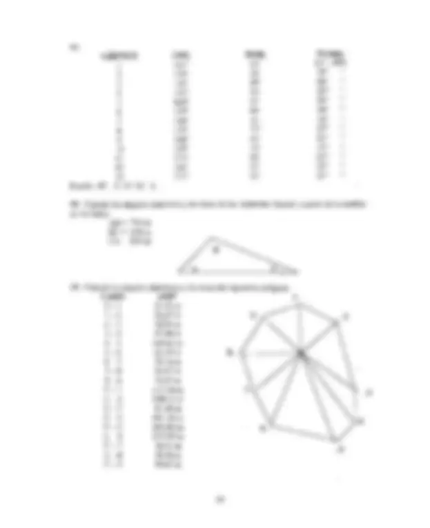PROBLEMAS RESUELTOS DE TOPOGRAFIA | Ejercicios de Topografía | Docsity
