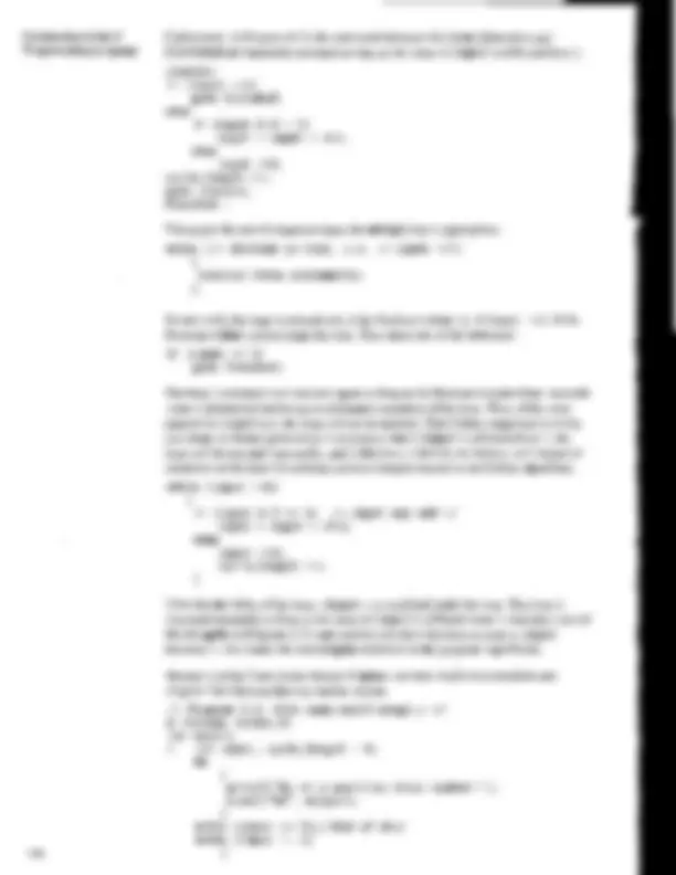 Unit 5 Control Structures - I | Study notes C programming | Docsity