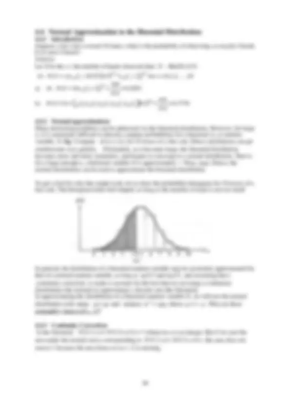 Probability and statistics 2 | Lecture notes Mathematics | Docsity
